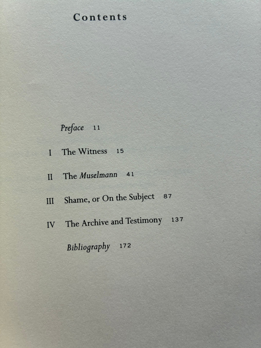 Remnants of Auschwitz: The Witness and the Archive by Agamben Giorgio ...