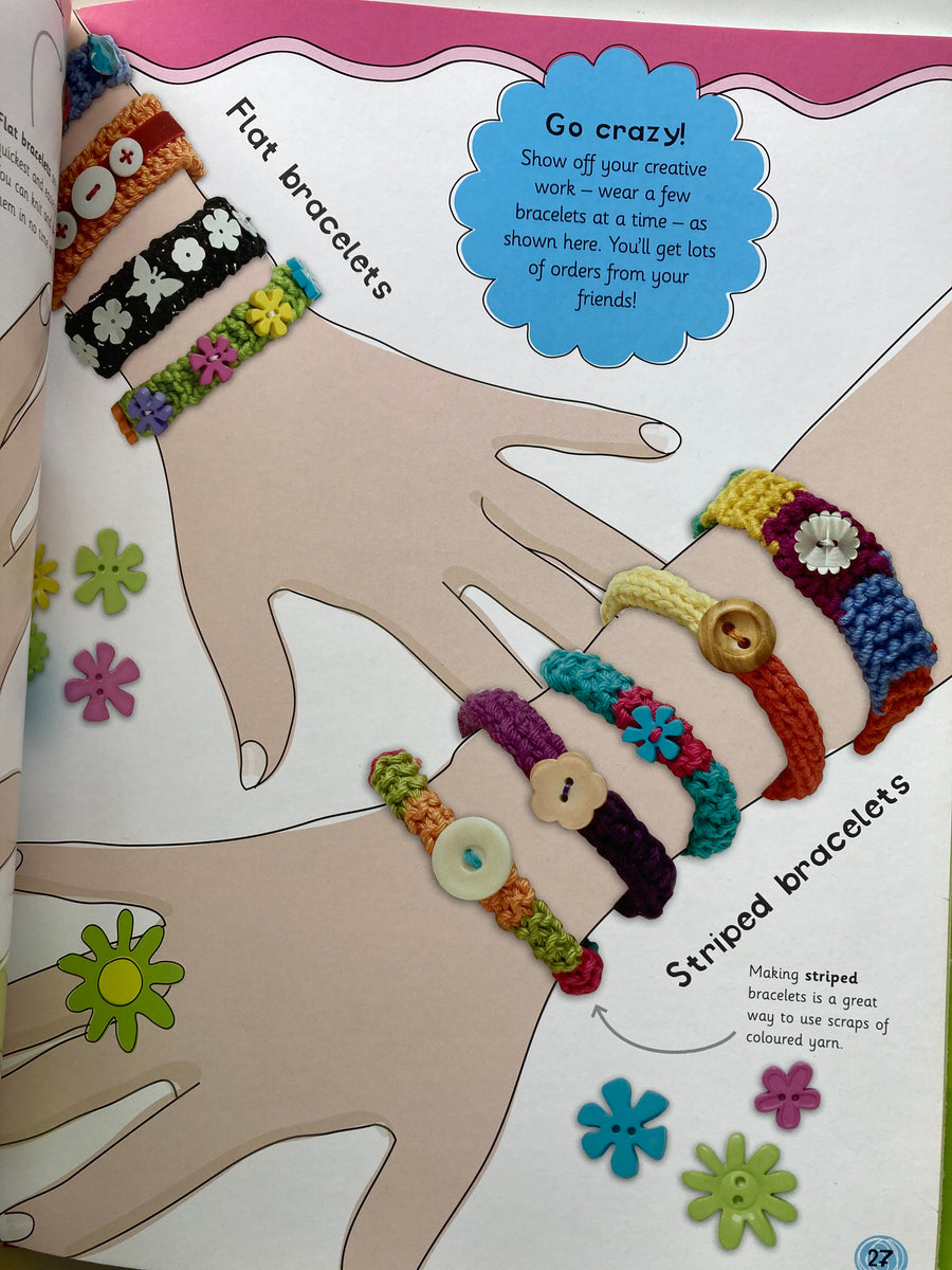 Let's Knit Book. Learn to Knit with 12 Easy Projects. – Golden Bowl ...