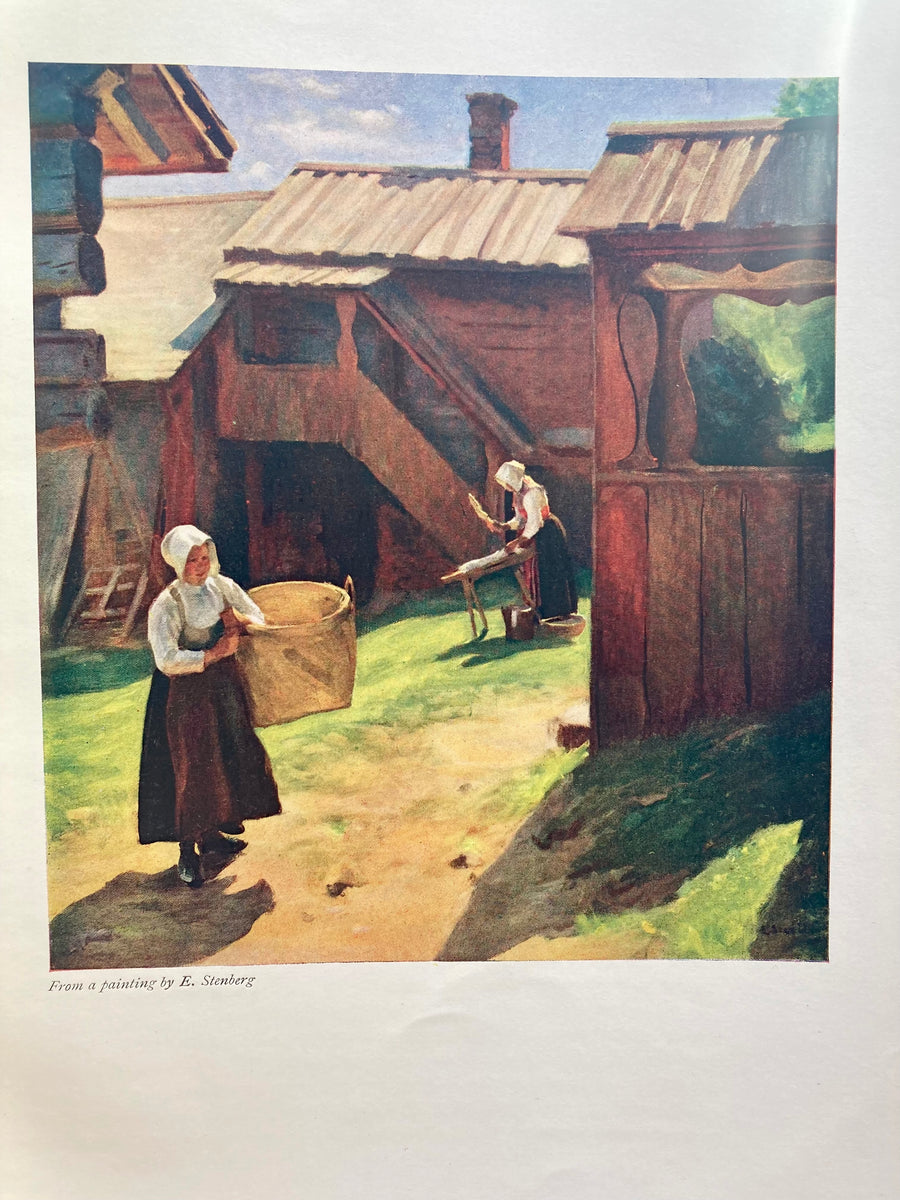 Peasant Art in Sweden, Lapland and Iceland Book by Anna Michaelson, Ch ...