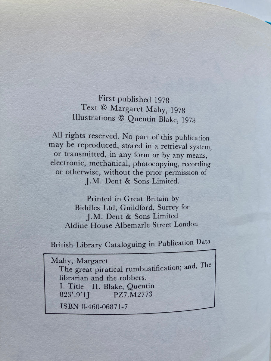 The Great Piratical Rumbustification & The Librarian and the Robbers b ...