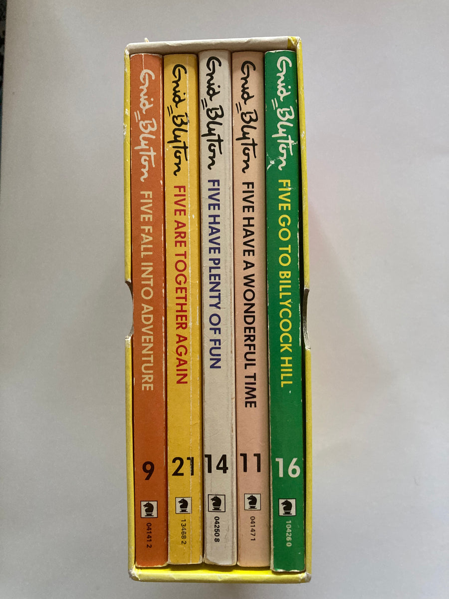 Enid Blyton Famous Five - Box Set Knight Press - Now on TV - 1981 edit ...