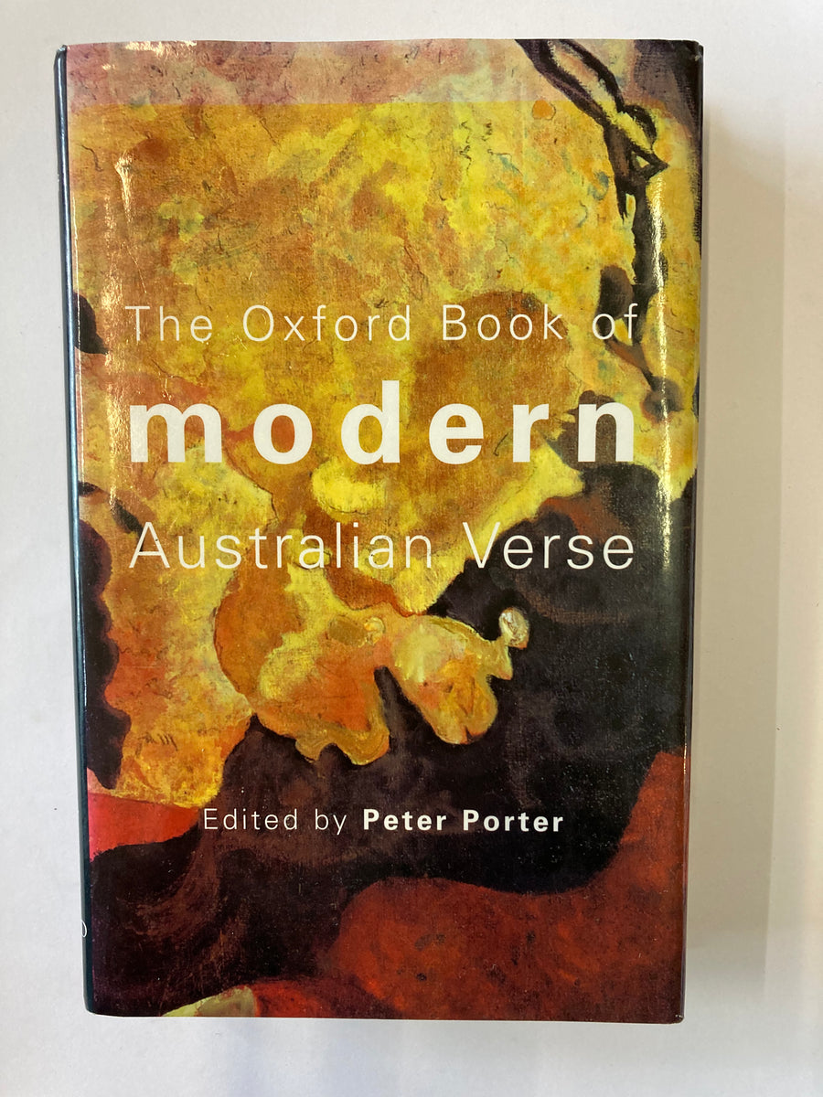 The Oxford Book of Modern Australian Verse Peter Porter – Golden Bowl ...
